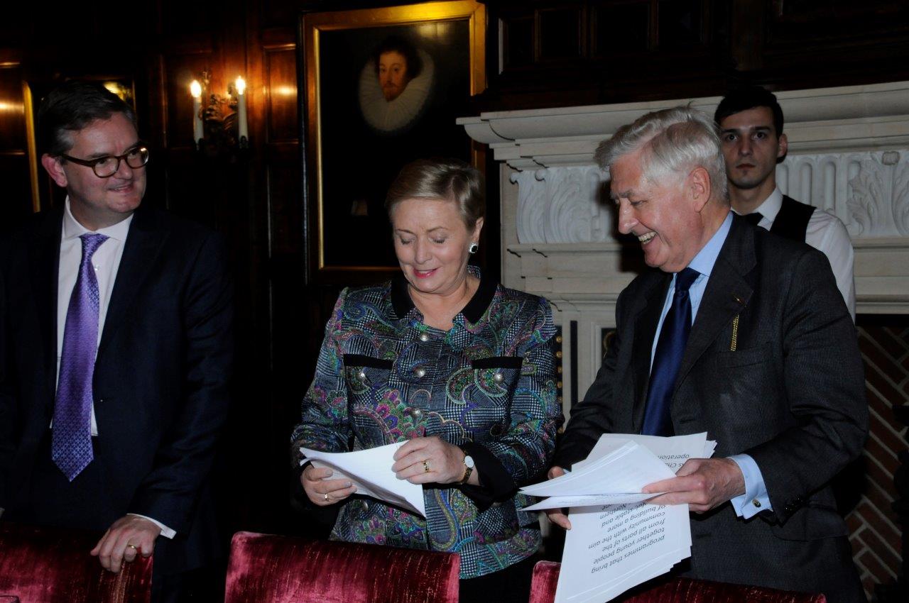 Dr. Christopher Moran welcomes Sir Julian King KCVO CMG to Co-operation ...