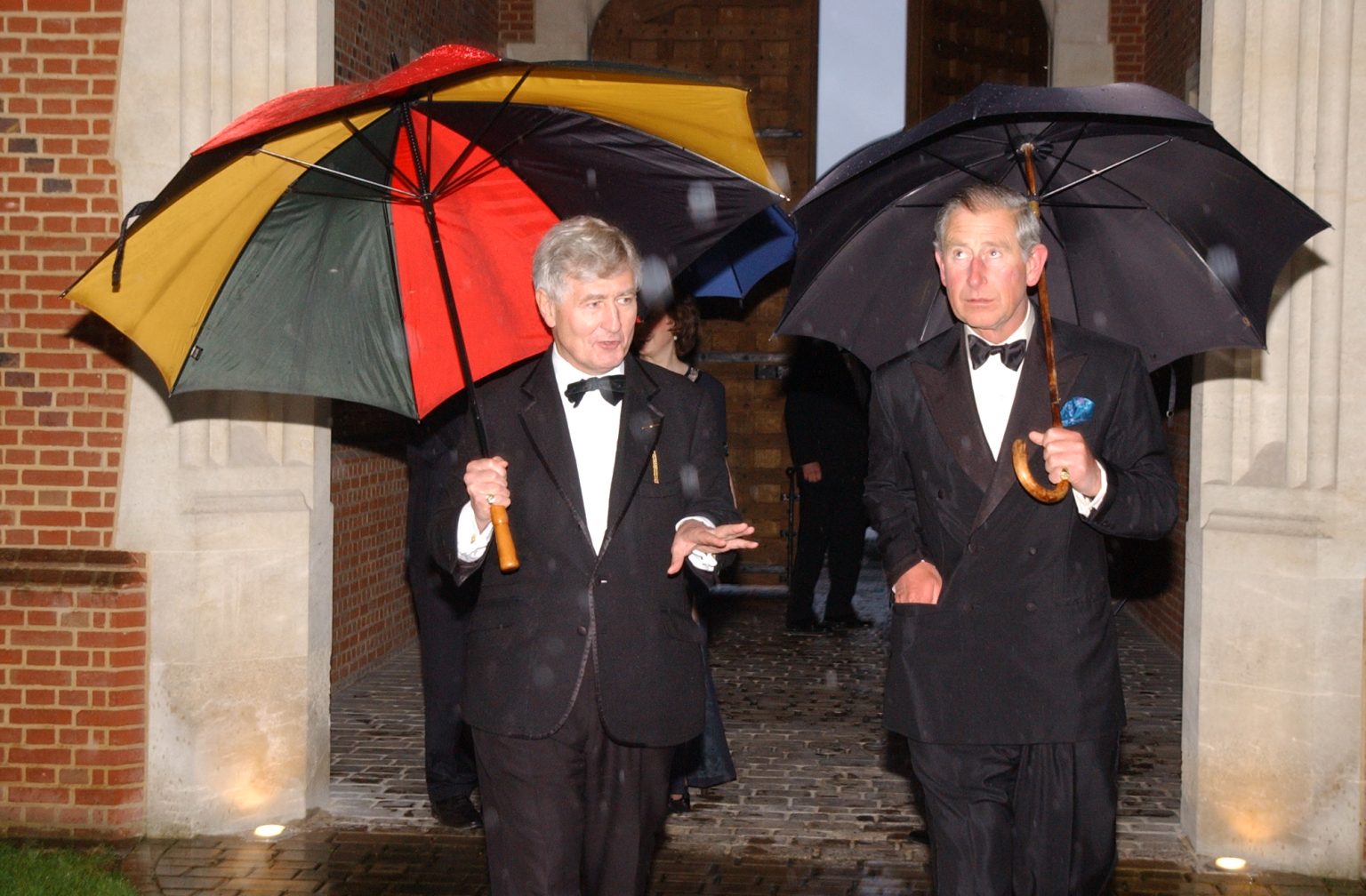 Dr. Christopher Moran congratulates Their Majesties King Charles III ...