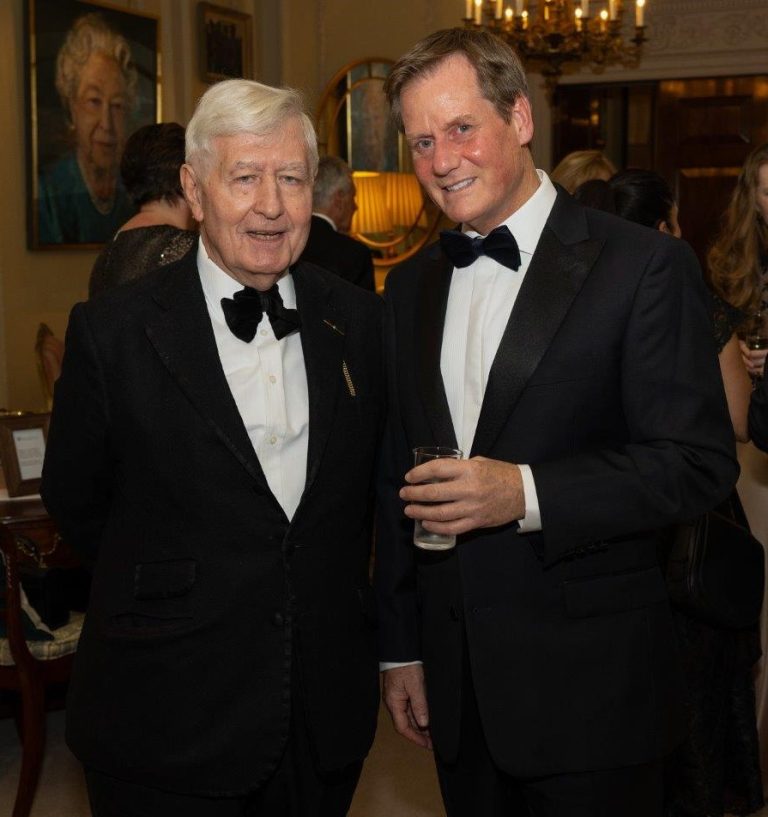 Dr. Christopher Moran, President, Co-operation Ireland hosts ...