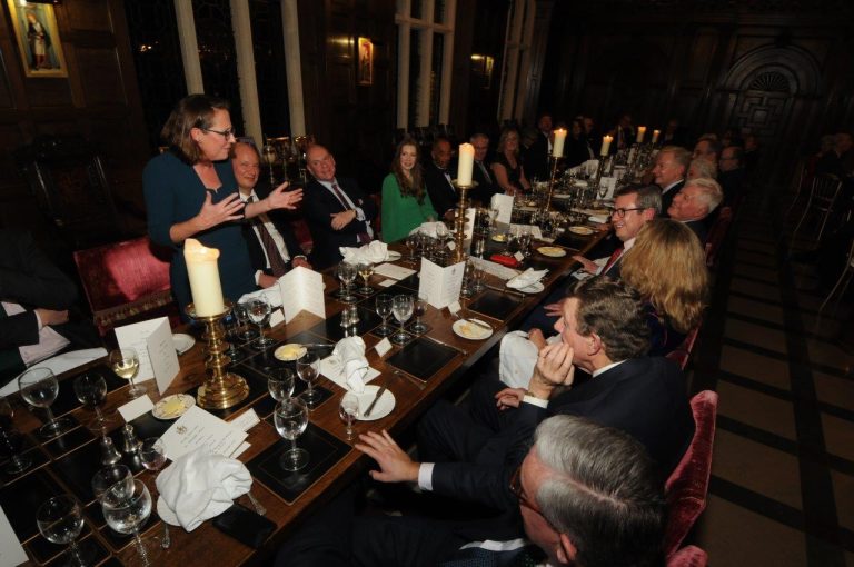 Dr. Christopher Moran hosts Reception & Dinner in honour of The Rt. Hon ...