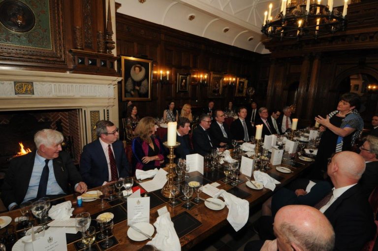 Dr. Christopher Moran hosts Reception & Dinner in honour of The Rt. Hon ...