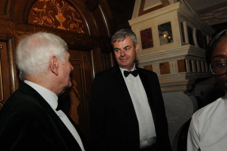 Dr. Christopher Moran, President of Co-operation Ireland hosts annual ...